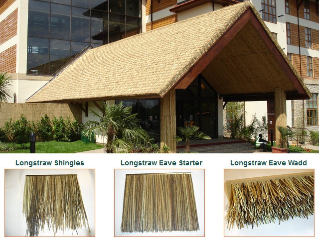 Endureed Synthetic Thatch | Fire Resistant Artificial Thatch Roofing
